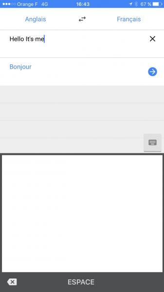 Comment traduire un texte avec l'application Google Traduction