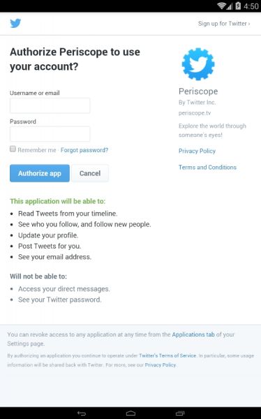 Comment profiter de Périscope sur son PC