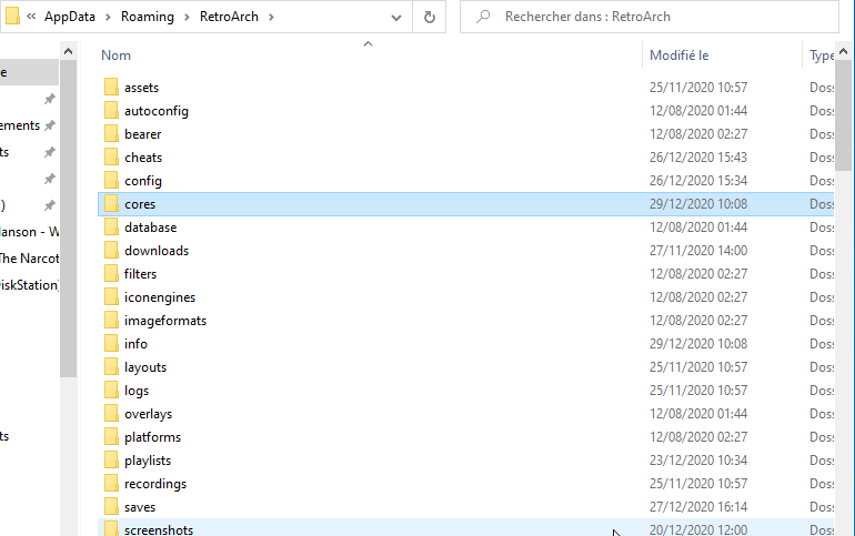 Comment intégrer DosBox Pure à RetroArch