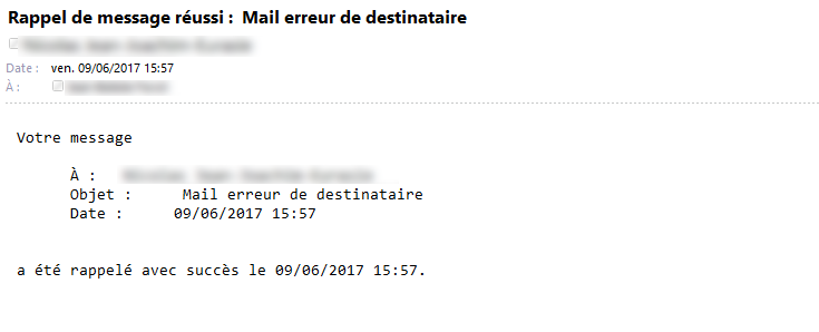 Comment rappeler un mail envoyé avec Outlook