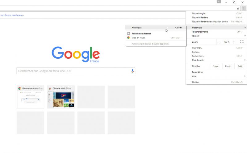 Comment supprimer son historique de navigation