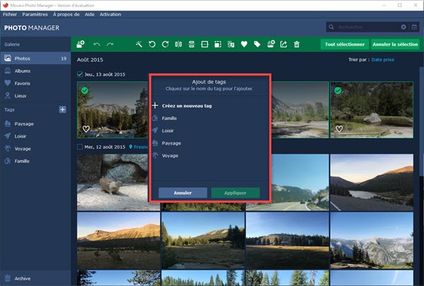 Comment organiser facilement ses photos avec Movavi Photo Manager