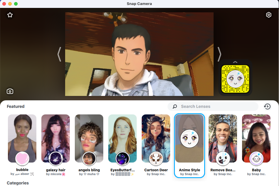 Comment utiliser les filtres de Snapchat sur Zoom